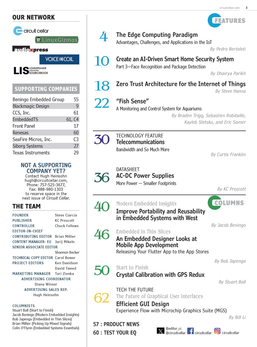 Circuit Cellar 419 June 2025 (PDF) – CC-Webshop