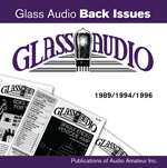 Glass Audio Back Issues 1989/94/96 – CC-Webshop